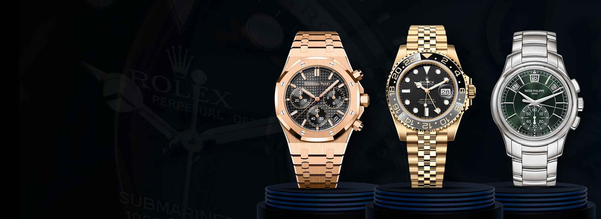 Used Authentic Luxury Brands Watches Online : Essential Watches